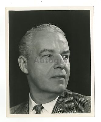 Alfred Lunt - Stage Actor, Director - Original 8x10 Glossy by Vandamm ...