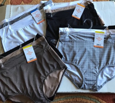 Warner's Olga No Muffin Top Brief Panties Style 4383/3973 S M L XL 2XL ...