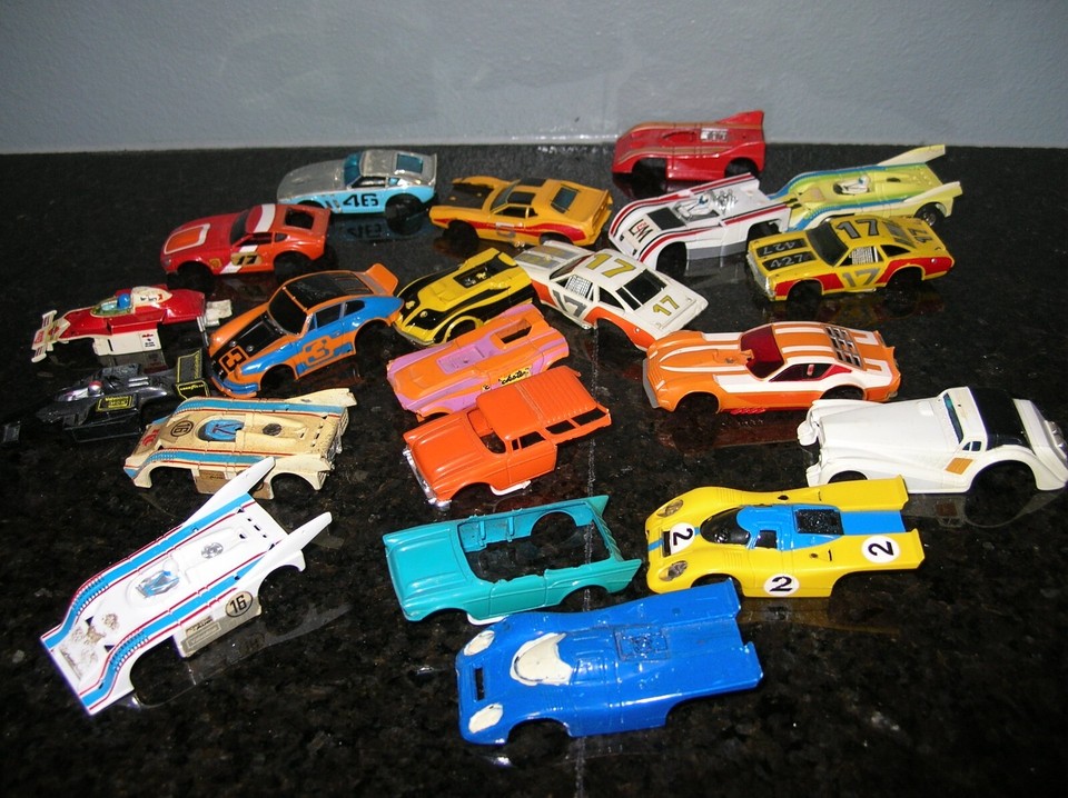 Aurora AFX Bodies Lot of 20 Parts Runners Restore Junkyard NO ...