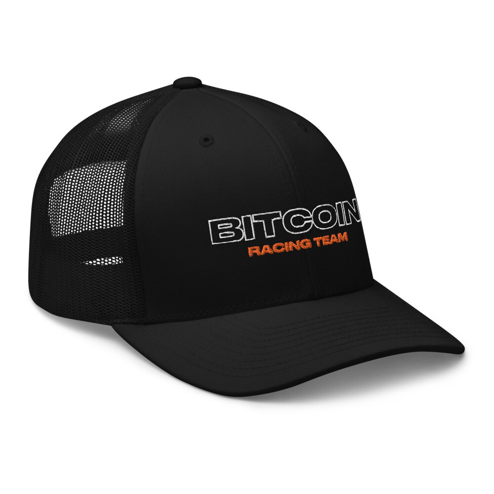 Bitcoin Racing Team Crypto Trucker Cap | eBay