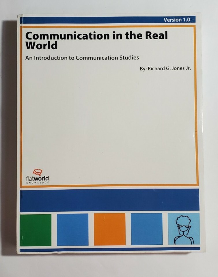 COMMUNICATIONS IN REAL WORLD By Richard G Jones Jr PB VG | eBay
