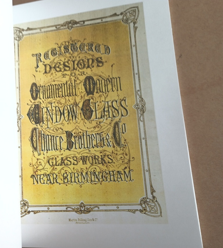 Chance Bros Co (1870) Samples CATALOG Ornamental Stained Window Glass ...