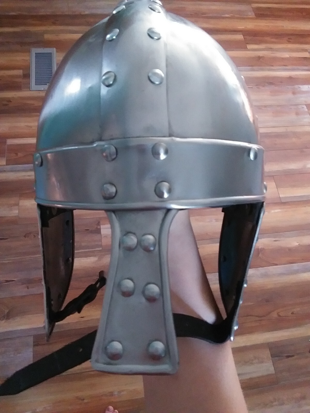 Medieval Viking Style Helmet, Craftsman Made, Real Me… - Gem