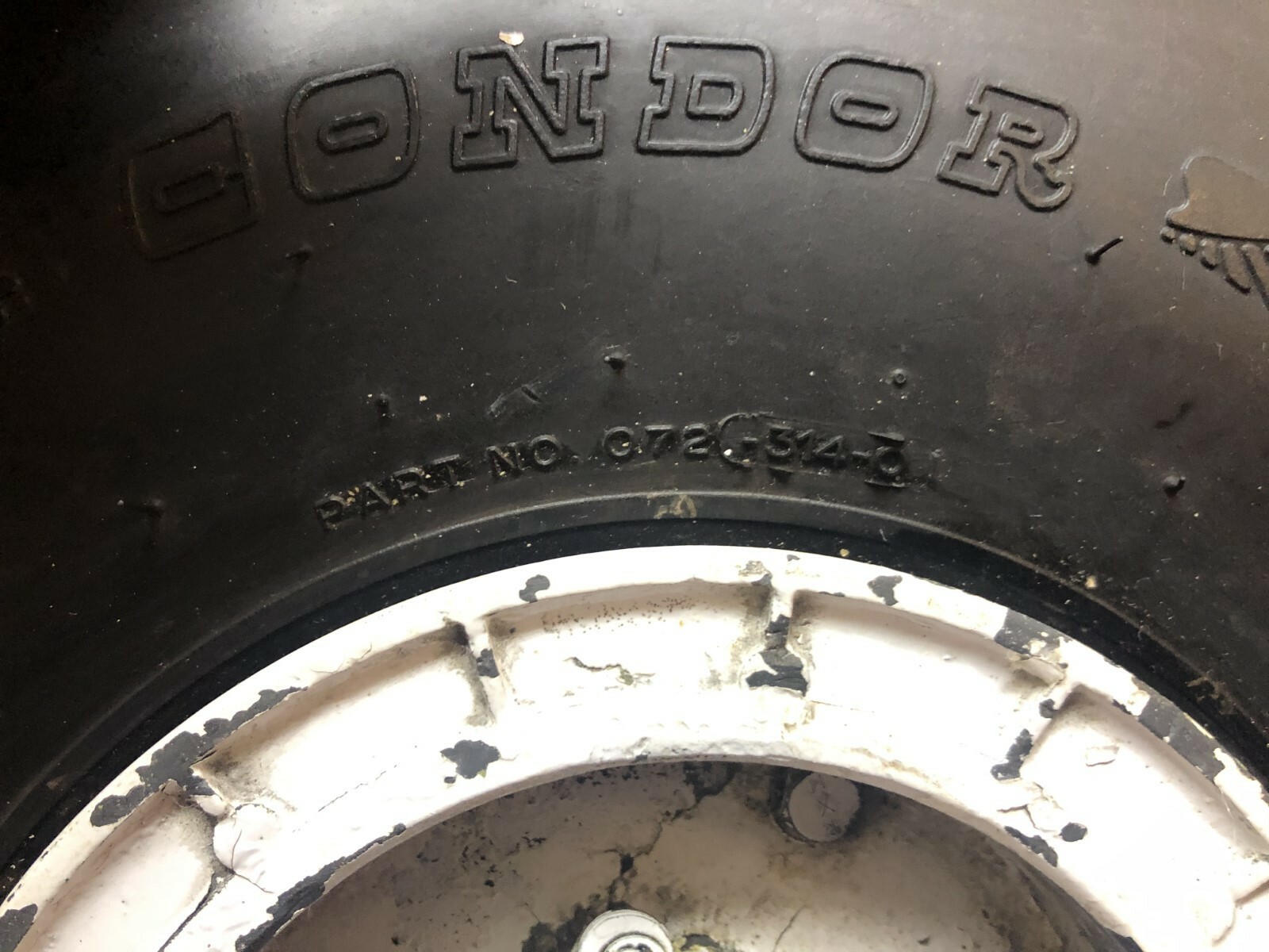 Condor Tire W/ Rim 6.00X6 PN 072-314-0, 26294-B1, 26295-B1 | eBay