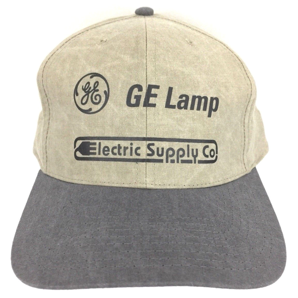 Vintage GE Lamp Cap General Electric Hat Logo Snapback Baseball Trucker ...