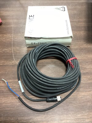 Keyence OP-73865 Connector Cable M8 10m Length E62 | eBay