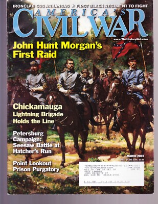 America's Civil War MARCH 2003 JOHN HUNT MORGAN'S FIRST RAID | eBay