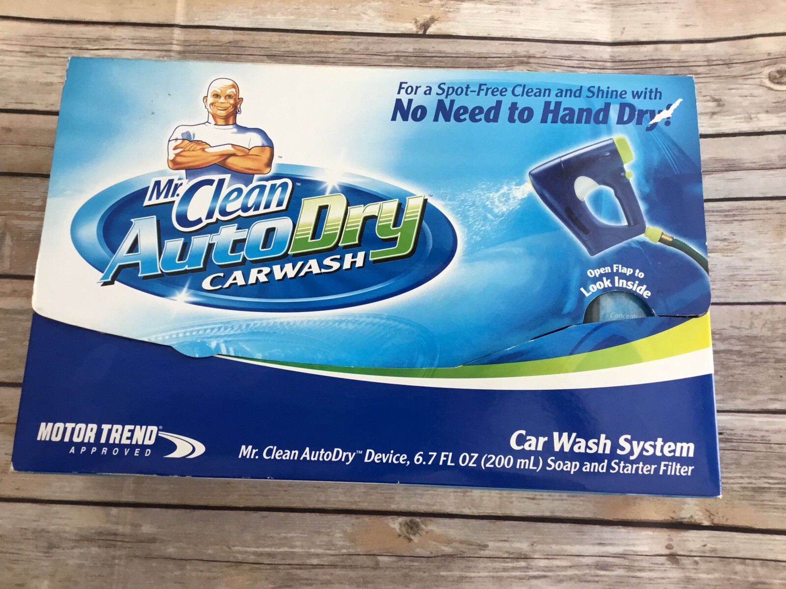 New Mr Clean Auto Dry Car wash System In Box Autodry Complete Spot Free ...