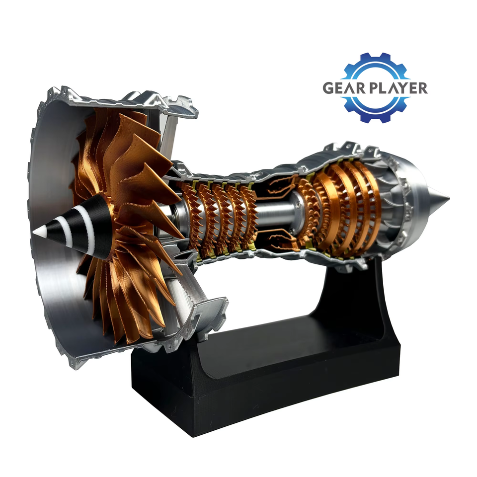 Turbofan Engine Model Kit for DIY Assembly and Educational Purposes | eBay