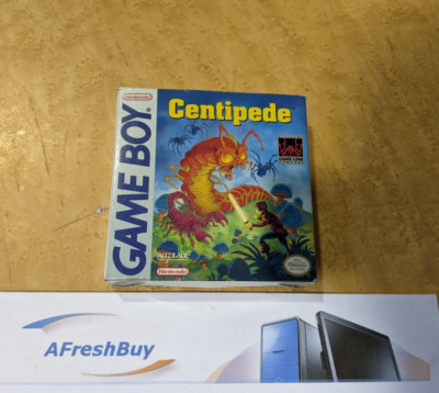 Original Nintendo GameBoy - Centipede (ACCOLADE) CIB, Good Condition ...