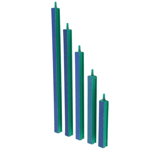 Aquarium Green Air Stone Bubble Release Mineral Filter Strip Fish Tank ...