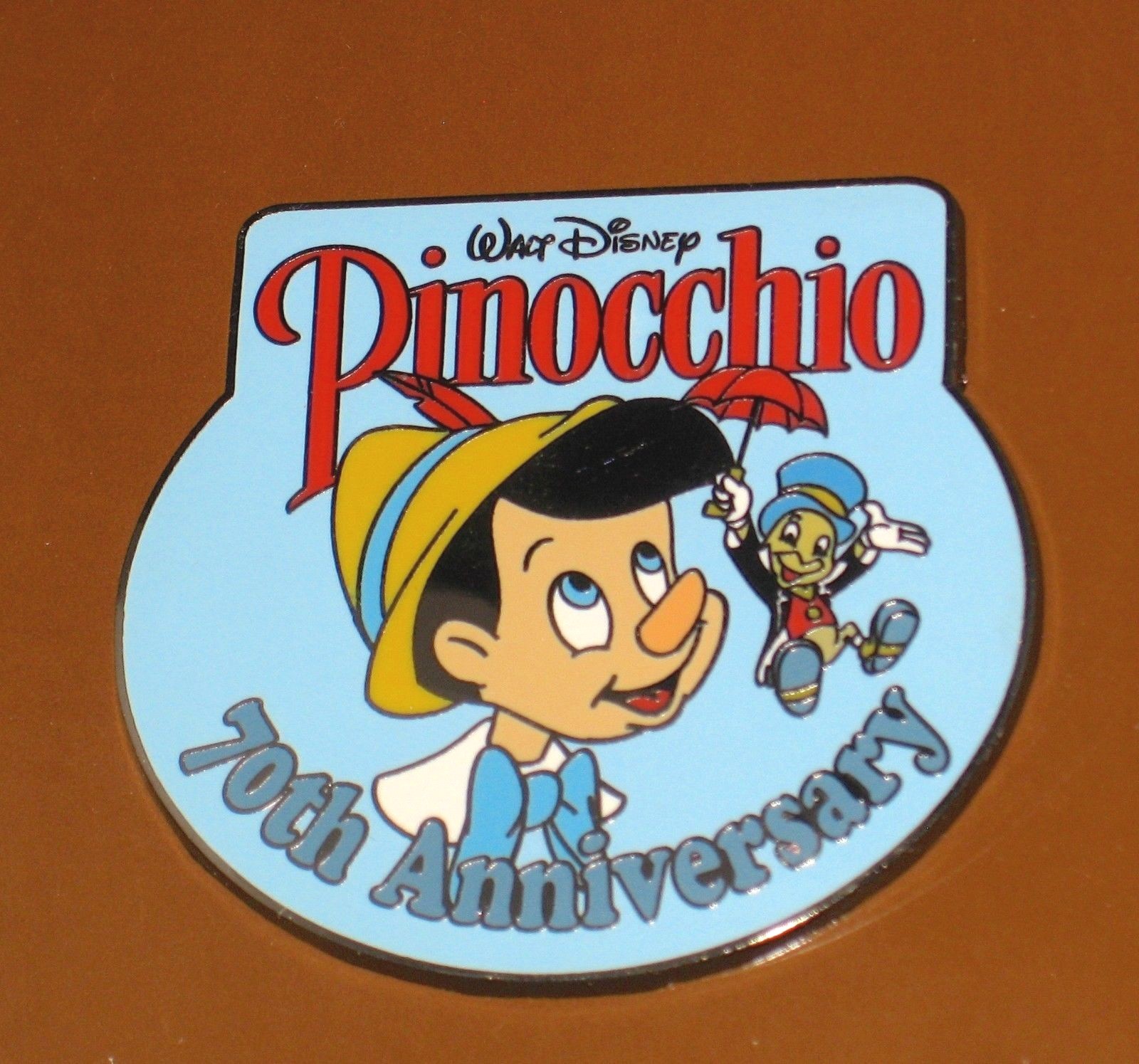 New LE Disney Pin Pinocchio Jiminy Cricket Umbrella Let Your Conscience ...