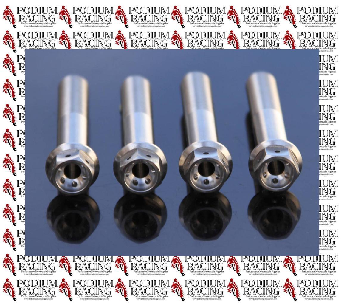 DUCATI ULTRA LIGHTWEIGHT HOLLOW SAFETY DRILLED TITANIUM CALIPER BOLT ...