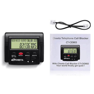 Call Blocker for Landline Phones Telephone 2000 Caller ID Box Blocking ...