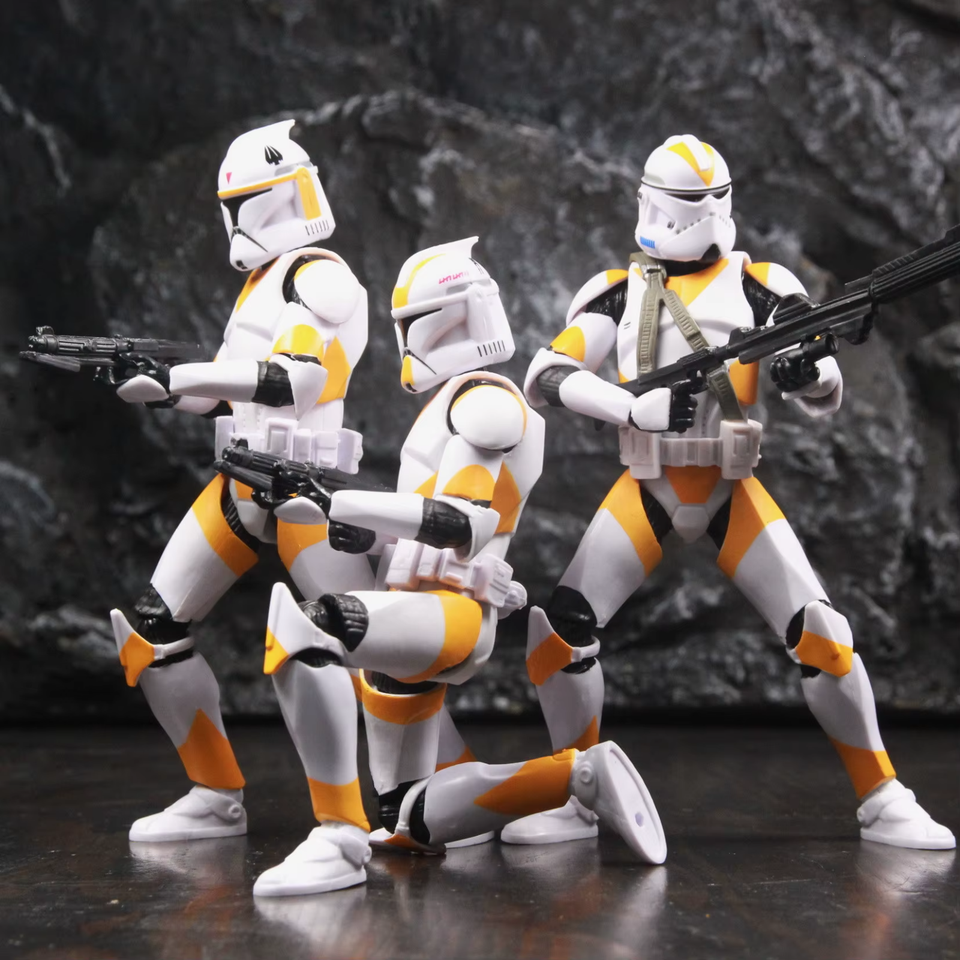 Star Wars 212th BARC Troopers (Waxer/Boil) Phase I Set of 3 1/12 6 ...