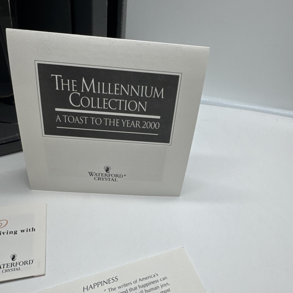 The Millennium Collection First Toast- Happiness W/Box | eBay UK