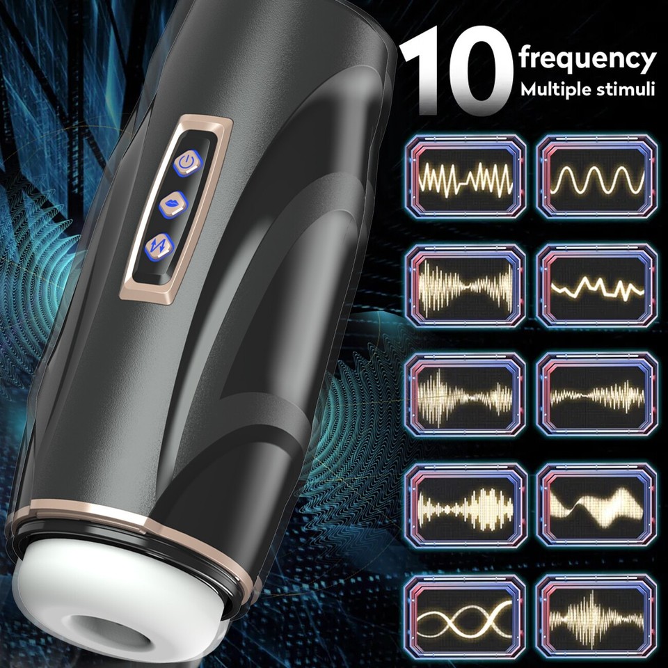 Automatic Male Masturbaters HandsFree Telescopic Cup Stroker Sex Toy ...