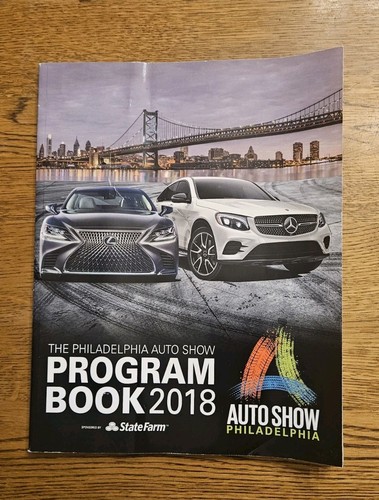 2018 Philadelphia Auto Show Newest Cars Program Book Catalog Brochure ...