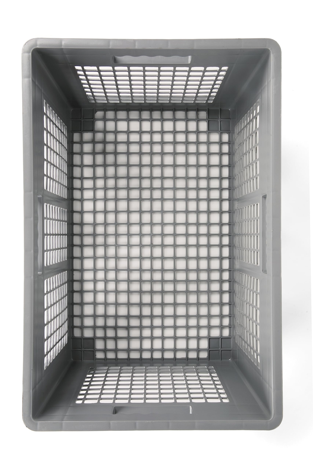 24 x 16 x 16 (2 Pack) Mesh Straight Wall Handled Storage Container Tote ...