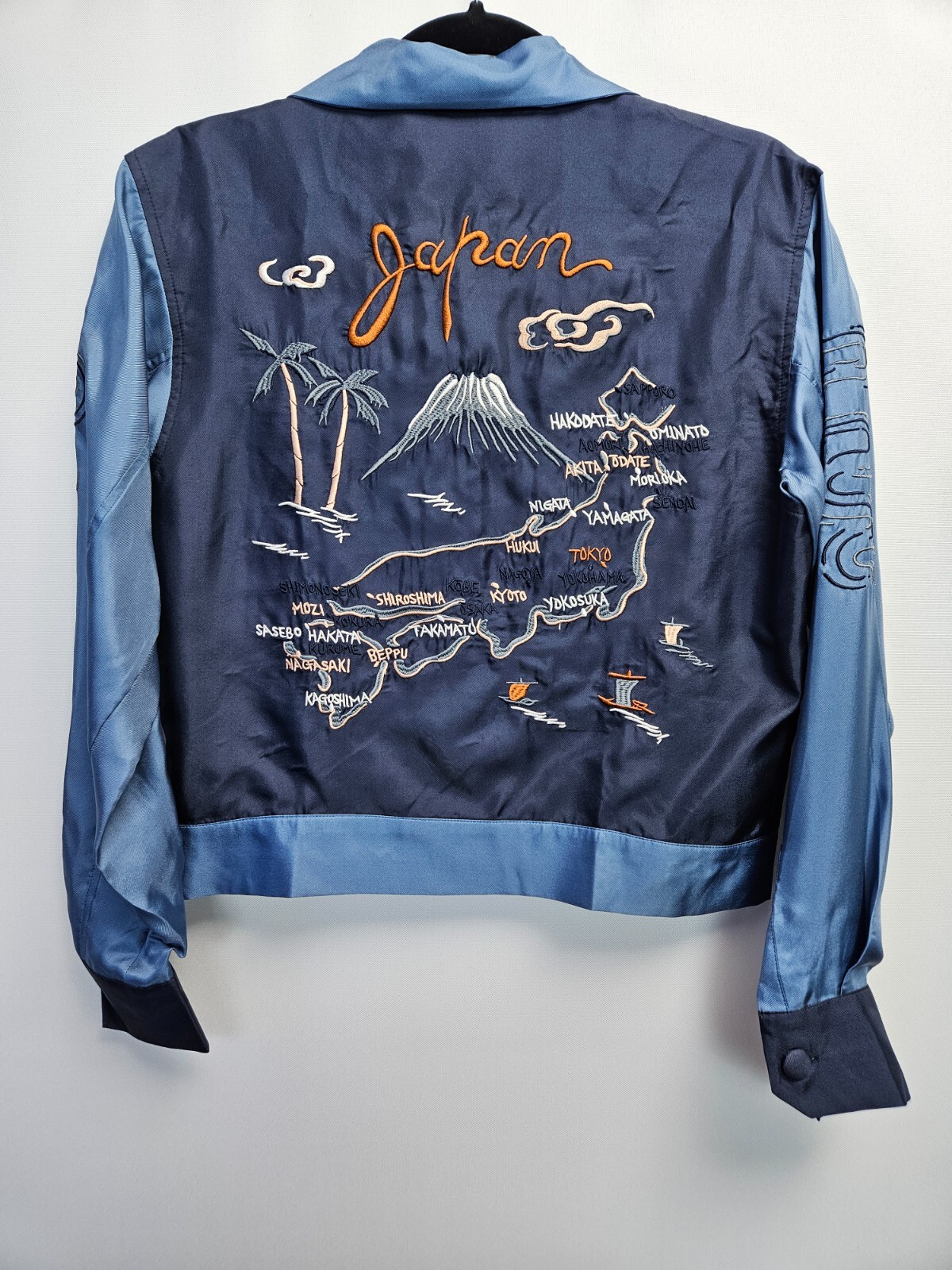New! Realisation Par The Japan Tour Jacket in Navy, S (100% Authentic ...