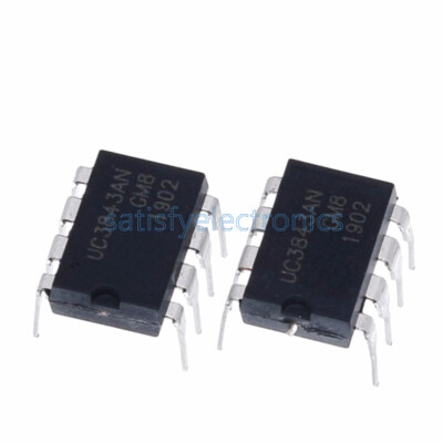 10PCS UC3843AN UC3843 ON 3843 DIP-8 PWM Controller | eBay