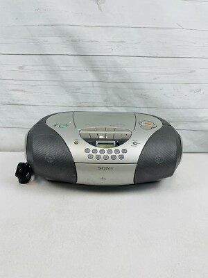 Sony CFD S300 Boombox AM/FM Radio Cassette Stereo CD Player CD-R/RW ...