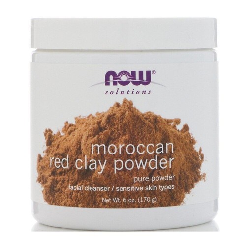 Now Foods, Solutions, Moroccan Red Clay Powder, 6 oz (170 g) | eBay ...