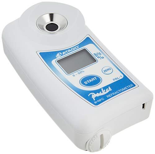 Atago Pocket Saccharimeter Refractometer PAL-1 Brix 0-53% Sugar Content ...
