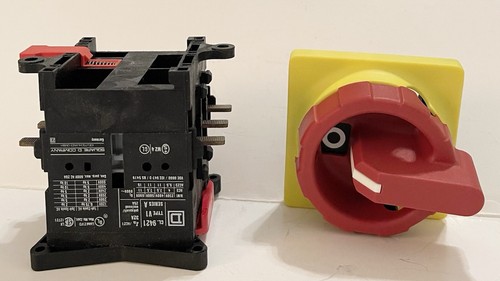 Square D VCC1 Class 9421 Emergency Main Switch 20 Amp 600V 3 Pole | eBay