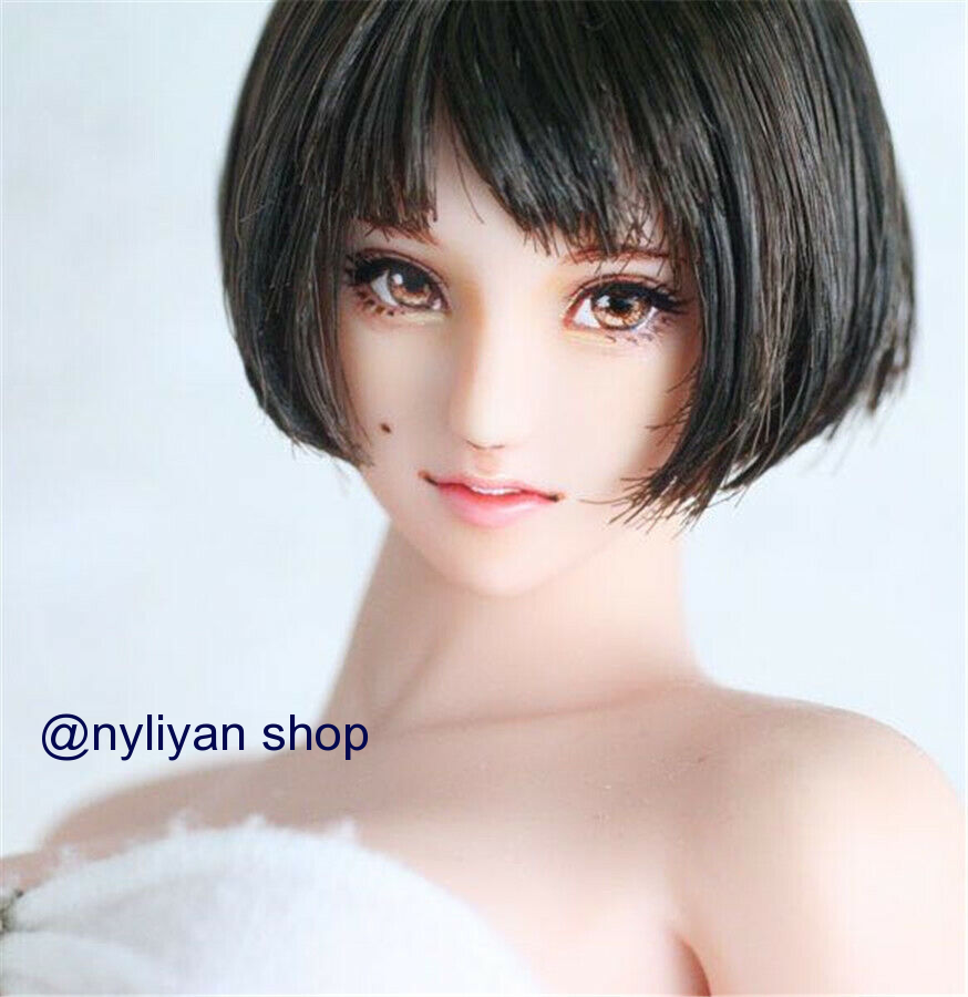 Custom 1:6 Female Plum Girl Head Sculpt F 12"Obitsu TBL CG HT OB ...