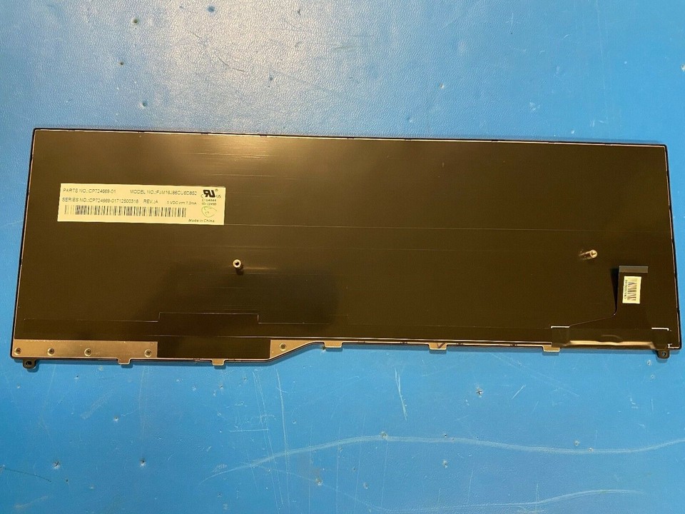 Fujitsu Lifebook E558, E559, E458, E459 ENGLISH KEYBOARD W ANTI ...