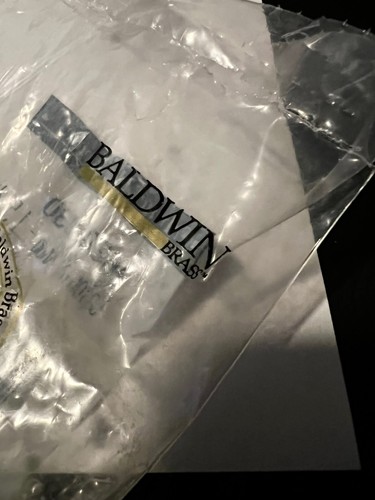 BALDWIN Lot of 5 COLONIAL BRASS METAL & SCREWS Kitchen & FURNITURE ...