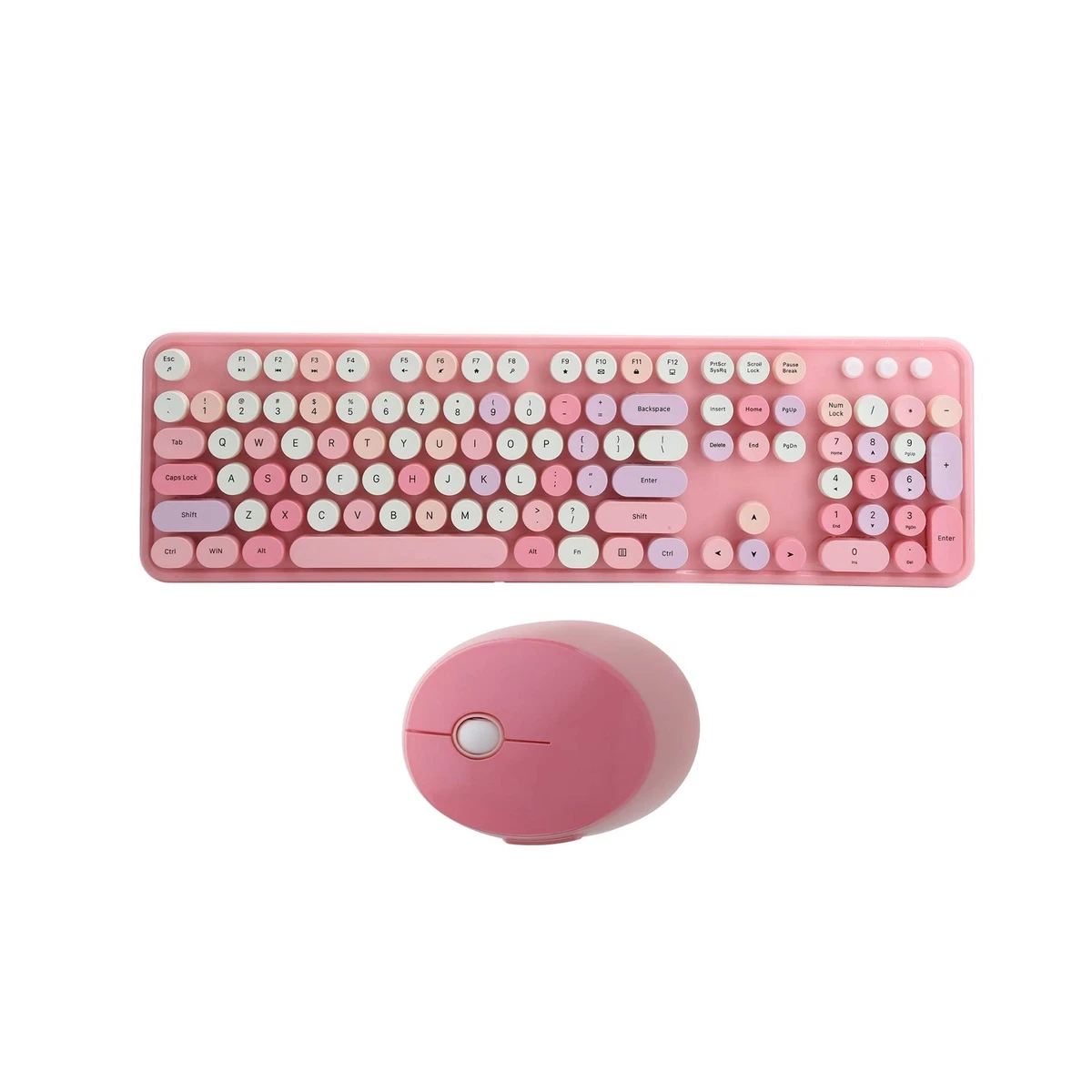 Pink Ergonomic Keyboard