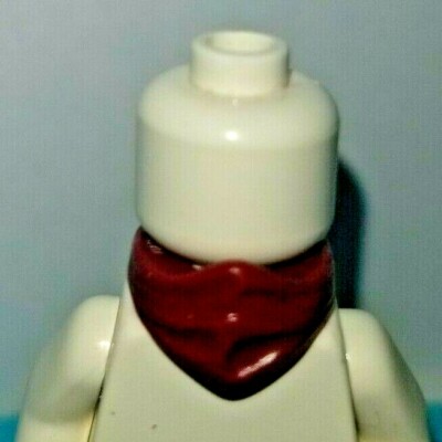 Lego Mask Minifigure Scarf Dark Red Necktie Tie Bandana Gear Ninja ...