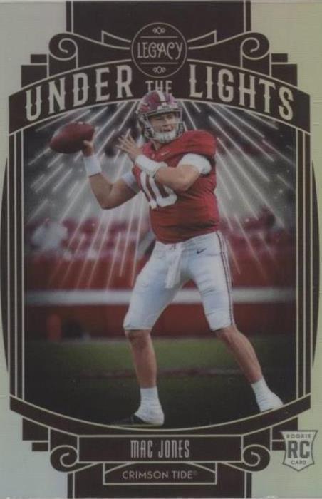 2021 Panini Legacy - Under the Lights Mac Jones #UL-MJ Silver (RC) for ...