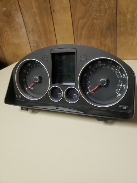 2008-2009 Volkswagen GTI Speedo Speedometer Instrument Cluster ...