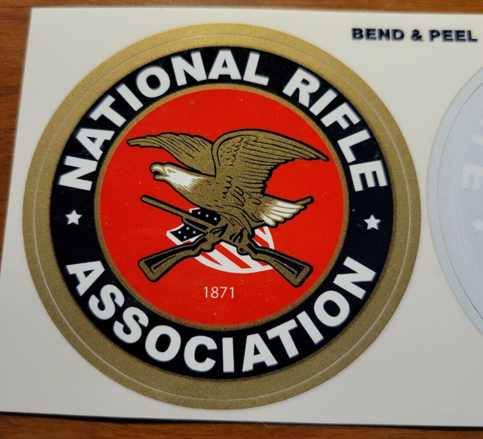 National Rifle Association NRA Round 3in x 3in Sticker | eBay