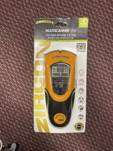ZIRCON MultiScanner L550 Center Finding Stud Finder | eBay