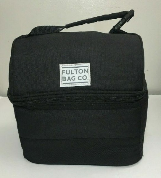 Fulton Bag Co. Bucket Lunch Bag - Black for sale online | eBay