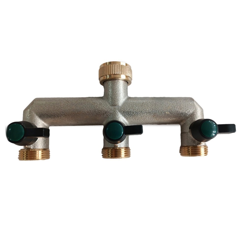 Premium 3 Way Brass Tap Splitter Long Lasting Durability Easy | eBay