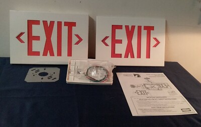 Dual Lite LED Exit Sign | eBay