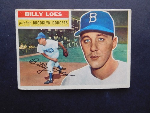 BILLY LOES BROOKLYN DODGERS 1956 TOPPS CARD #270 | eBay