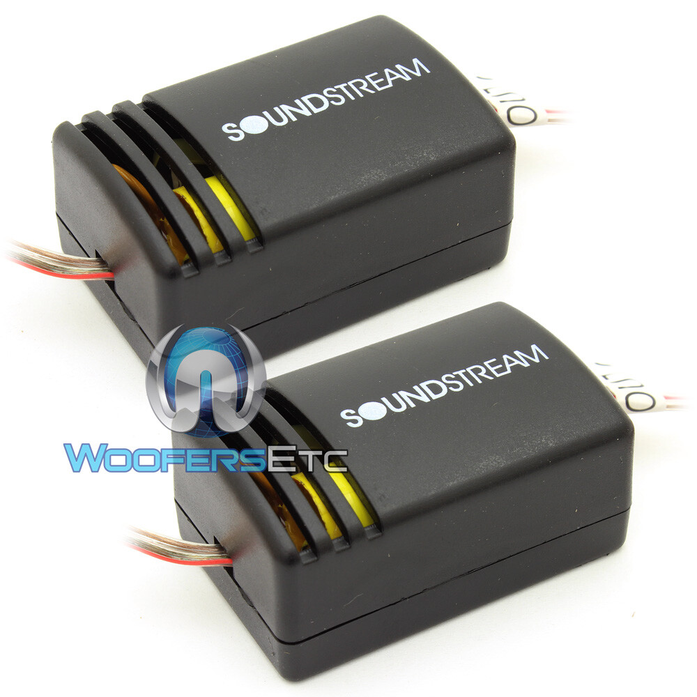 TWS.1 SOUNDSTREAM CAR AUDIO 1" SOFT DOME TWEETERS & CROSSOVERS FLUSH ...