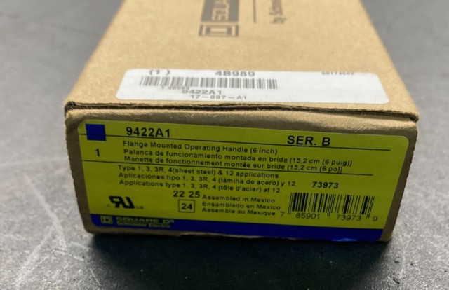 Square D 9422A1 Industrial Control System for sale online | eBay