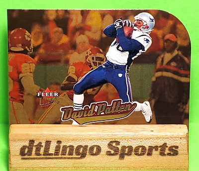 2005 Fleer Ultra DAVID PATTEN #128 Redskins "GOLD Medallion" die-cut | eBay
