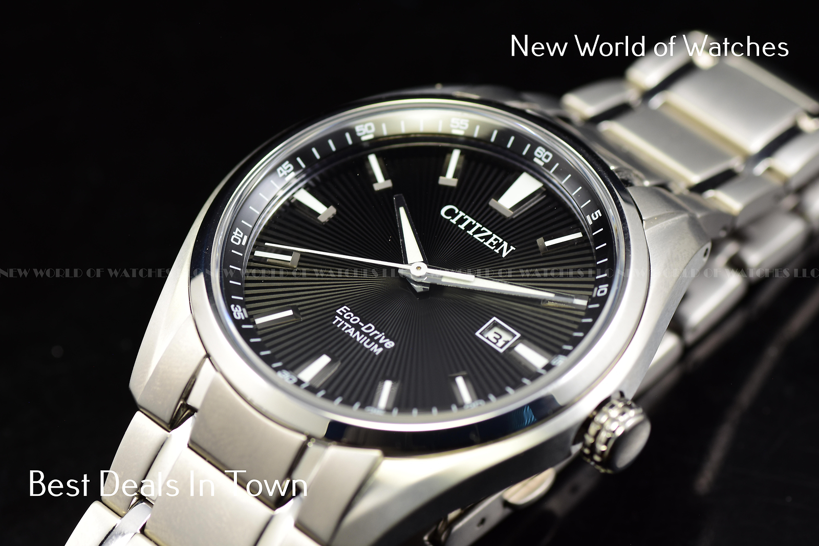 Citizen Eco-Drive Titanium Men's Quartz Stainless Steel Watch AW1248 ...