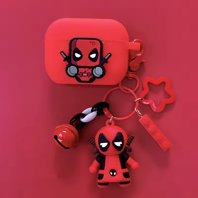Deadpool Airpod case - Airpods 1 /2, 3, 4, PRO or PRO2 | eBay