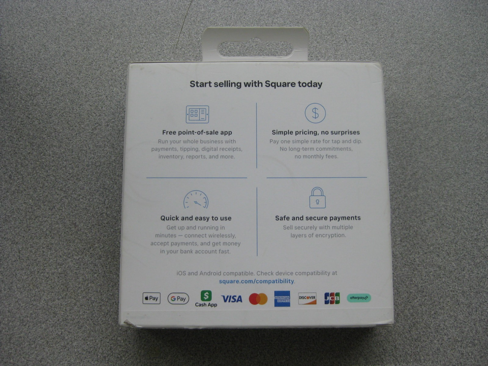 New!! Square Credit Card Reader for Contactless & Chip 2nd Generation A ...