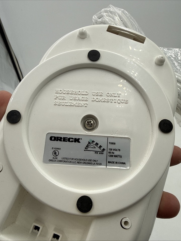 Oreck Cordless Steam Iron TX 850 Power Base Only | eBay