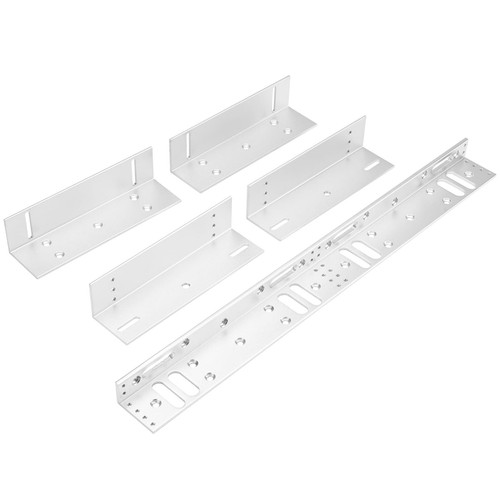 Z and L Aluminum Alloy Bracket for Double Door 280KG/600lbs Holding ...